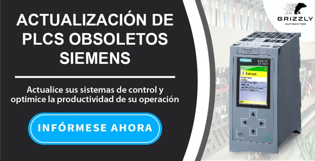 Actualización de PLCs obsoletos SIEMENS para mejorar su productividad